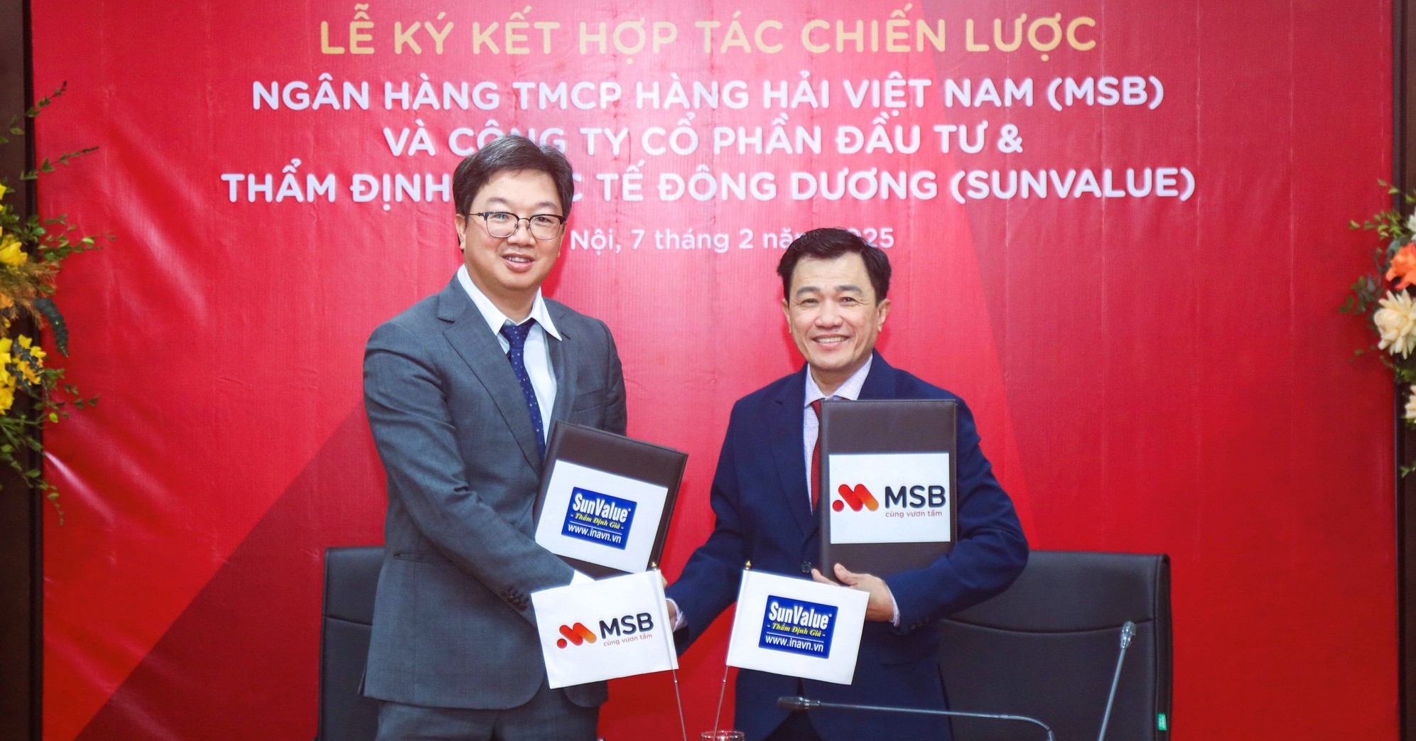 MSB hợp tác SunValue tối ưu hóa quy trình thẩm định tài sản