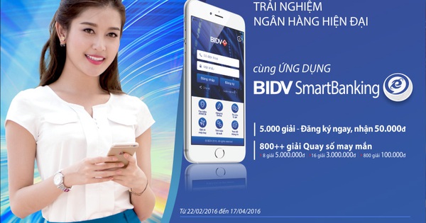 Cách đăng ký dịch vụ BIDV Smart Banking
