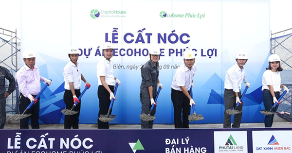 Tưng bừng quà tặng chào mừng cất nóc dự án EcoHome Phúc Lợi