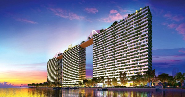 Final Sky Bridge completed at Diamond Lotus Riverside